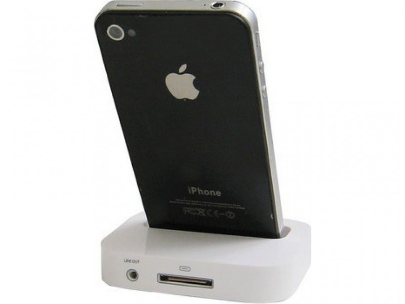 Comprar Dock para iPhone 4, 4S (carga + audio) con envío en 24 horas ...